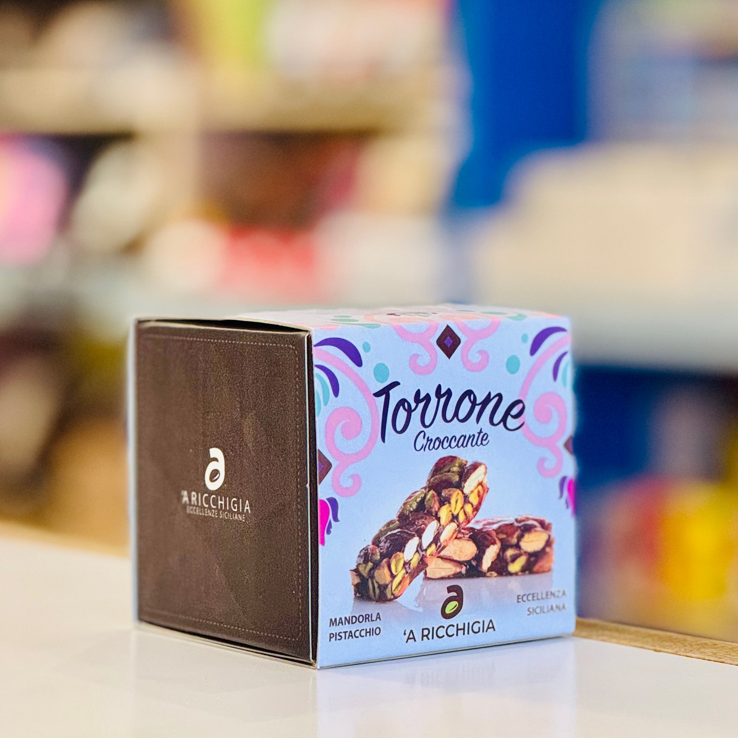 Crunchy Torrone with Pistachio, Almond, & Chocolate – Good Cheese