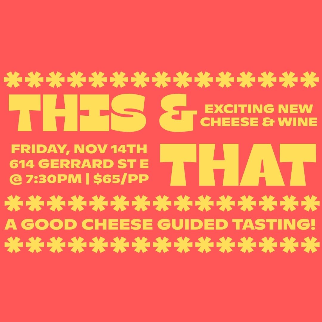 This & That: Exciting New Cheeses & Wines – Good Cheese