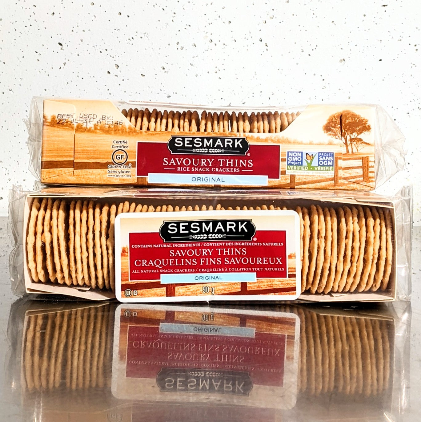 Savoury Rice Crackers – Good Cheese