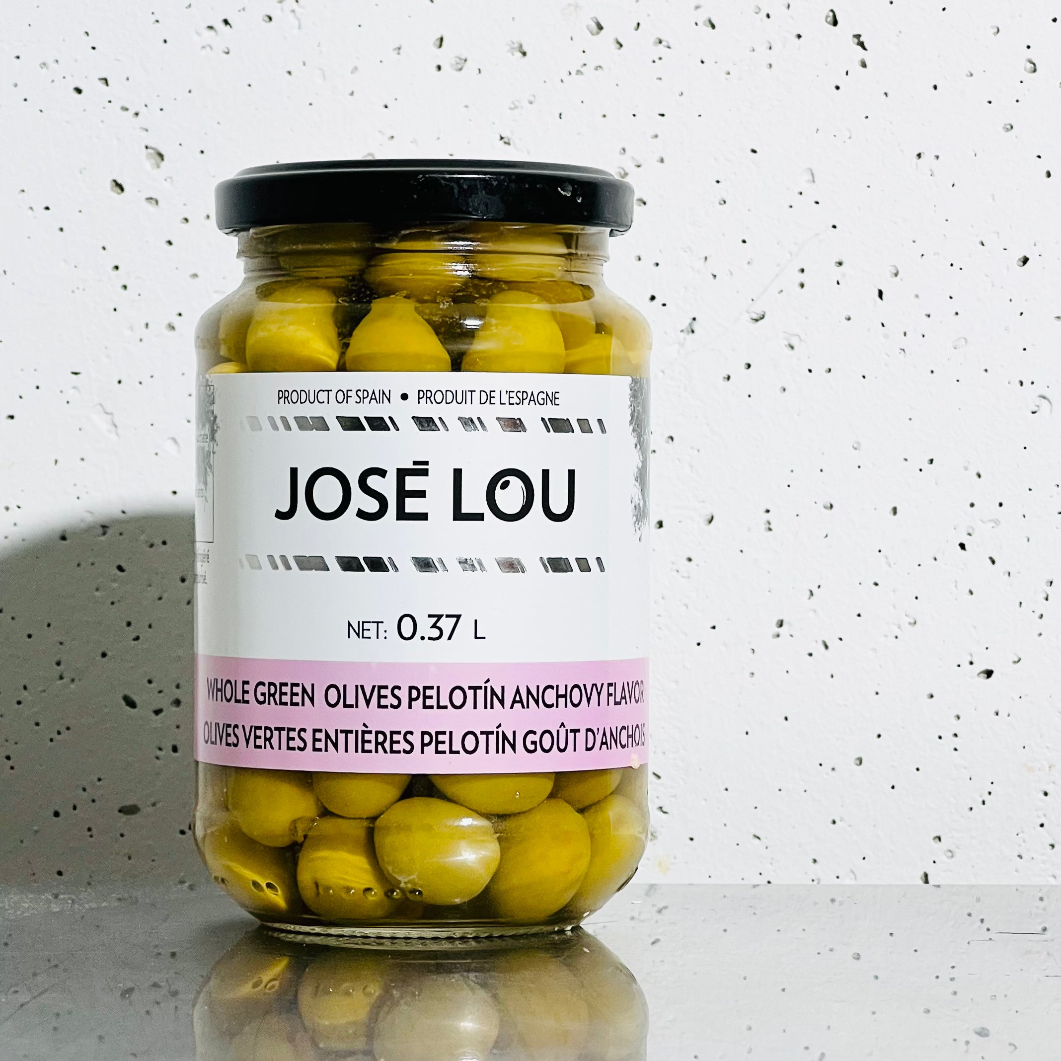 Whole Green Pelotin Olives w/ Anchovy Flavour – Good Cheese