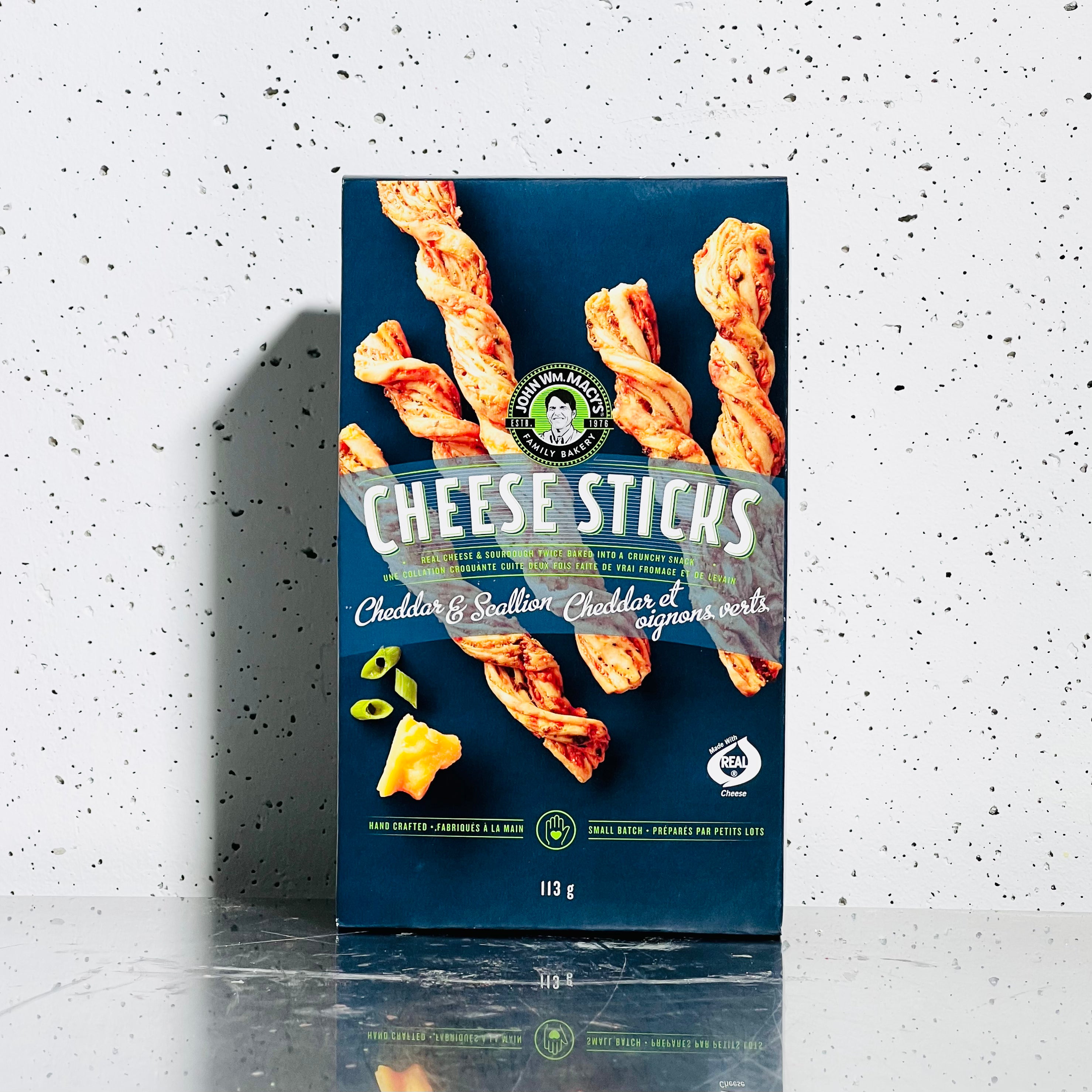 Cheddar Scallion Cheese Sticks – Good Cheese